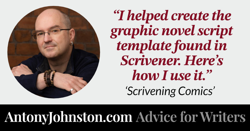 Antony Johnston | Scrivening Comics